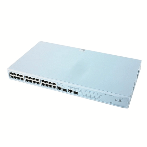 Refurbished 3Com Baseline Switch 2226-PWR Plus 24-Port Switch|Reboot IT