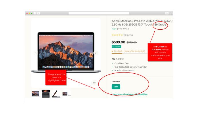 Refurbished Computer Grading Guide – Cosmetic Standards – Reboot IT